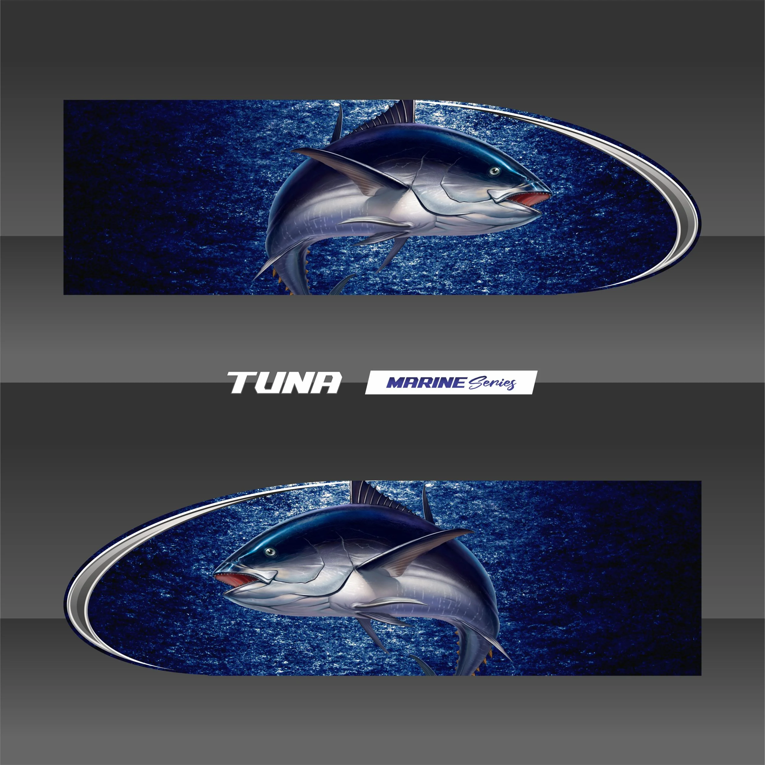 Partial Wrap Kit – Tuna Design – Allstar Decal House